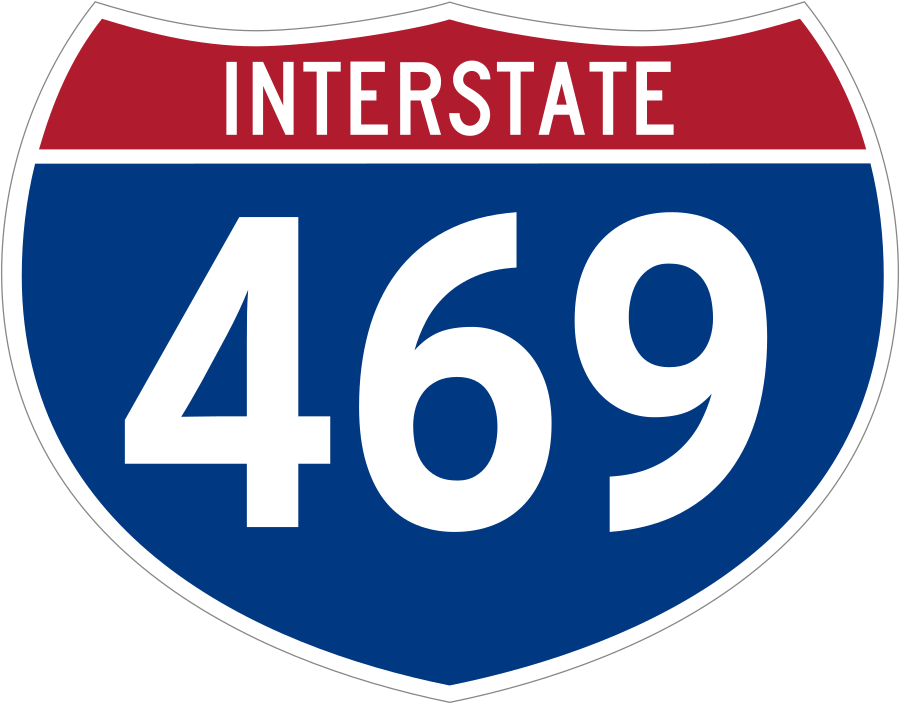 Interstate 469 Sign Sticker