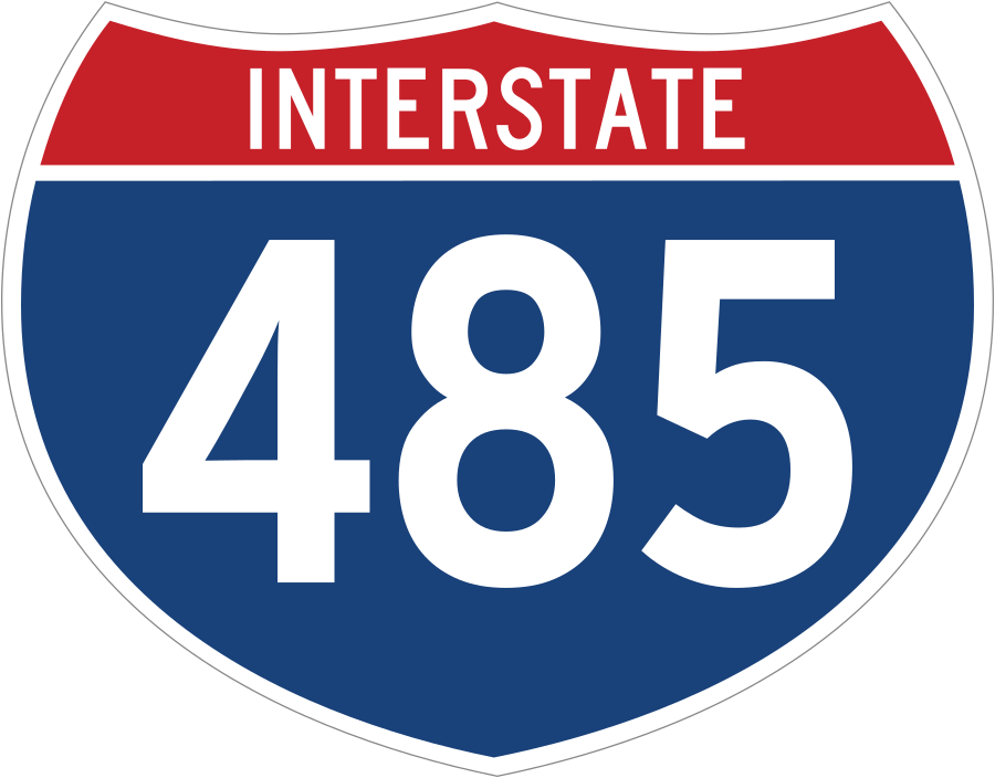 Interstate 485 Sign Sticker