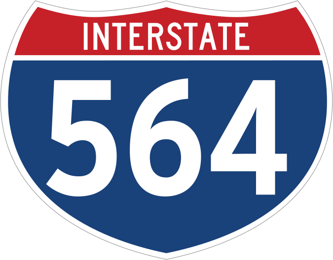 Interstate 564 Sign Sticker