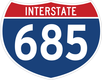 Interstate 685 Sign Sticker Shipped Fast & Free!