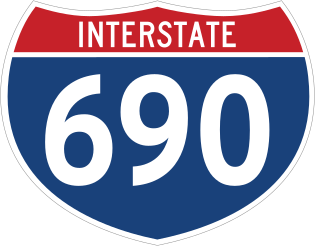 Interstate Route Number Stickers & Decals