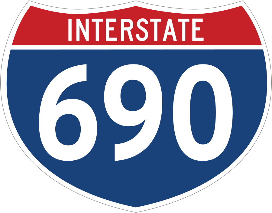 Interstate 690 Sign Magnet