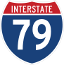 Order Your Interstate 79 Sign Sticker Today - Free Shipping!