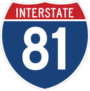 Interstate 81 Sign Sticker Shipped Fast & Free!