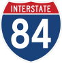 Interstate 84 Sign Sticker Shipped Fast & Free!
