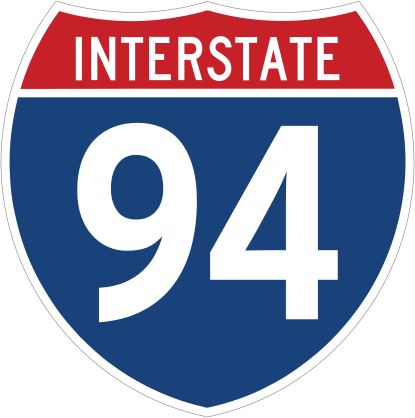 Order Your Interstate 94 Sign Sticker Today - Free Shipping!