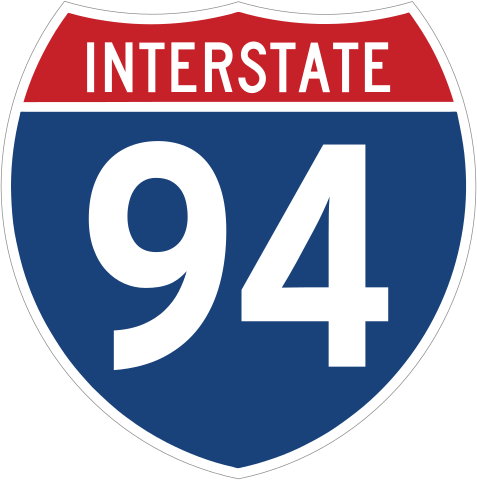Order Your Interstate 94 Sign Sticker Today - Free Shipping!