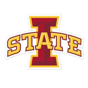 Iowa State Cyclones NCAA Logo Sticker
