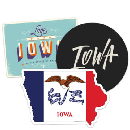 State Stickers (USA) All 50 States - Free Shipping
