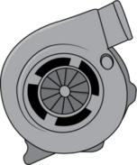 JDM Turbocharger Sticker
