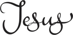 Jesus Text Sticker