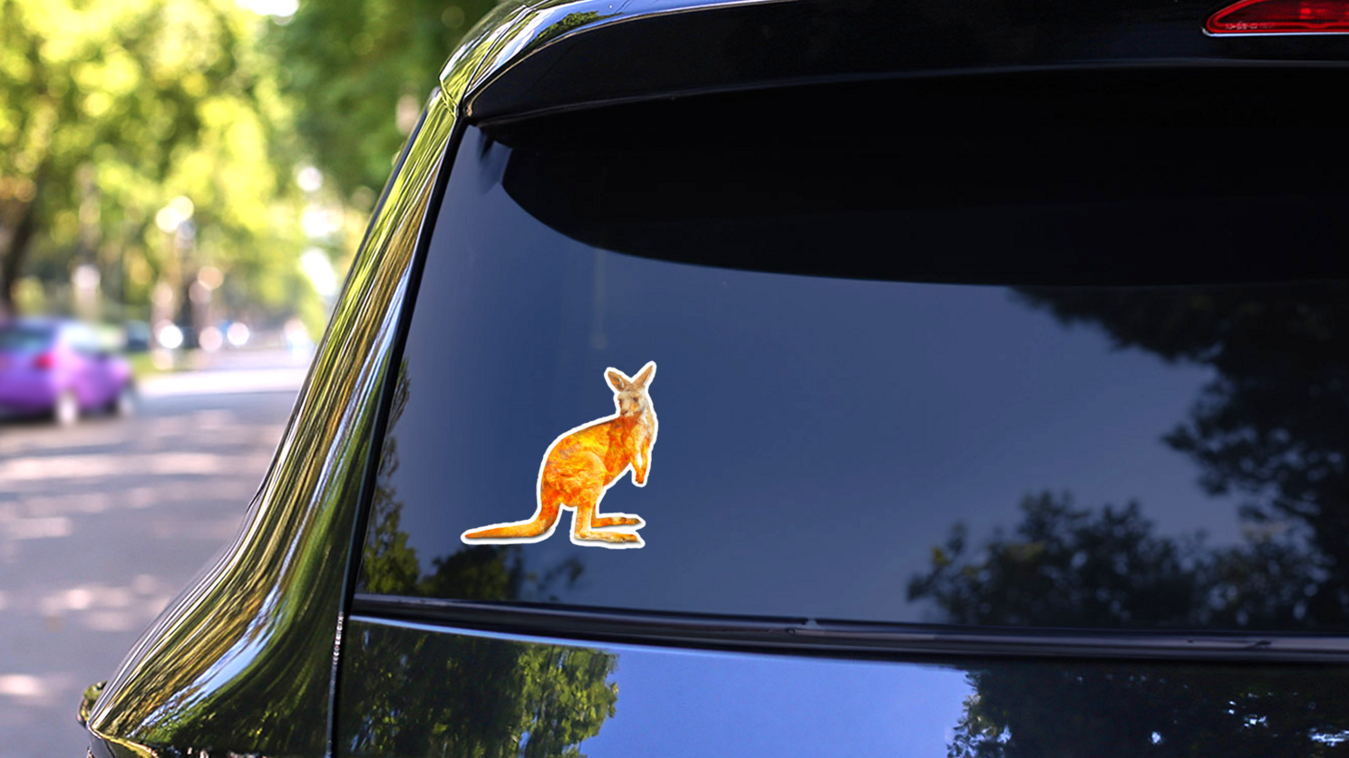 Kangaroo Wildlife In The Australian Bushfires In 2020 Sticker