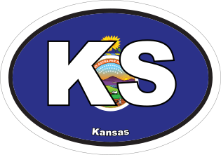 Kansas Car Stickers and Decals