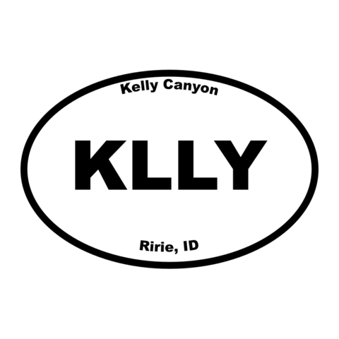 Kelly Canyon Oval Sticker