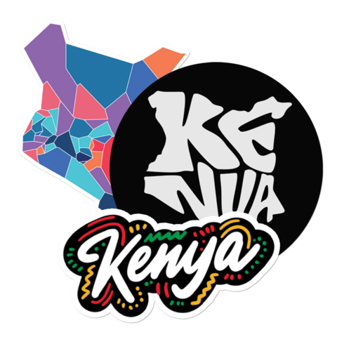 Kenya Stickers & Decals | Free Shipping
