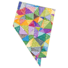 Kid Style Map Of Nevada Sticker