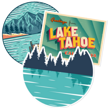 Lake Car Stickers & Decals – Fully Customizable for Any Use