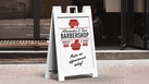 Custom Large A-Frame Signs - Heavy-Duty Plastic Stands