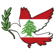 Lebanon Peace Flag Sticker