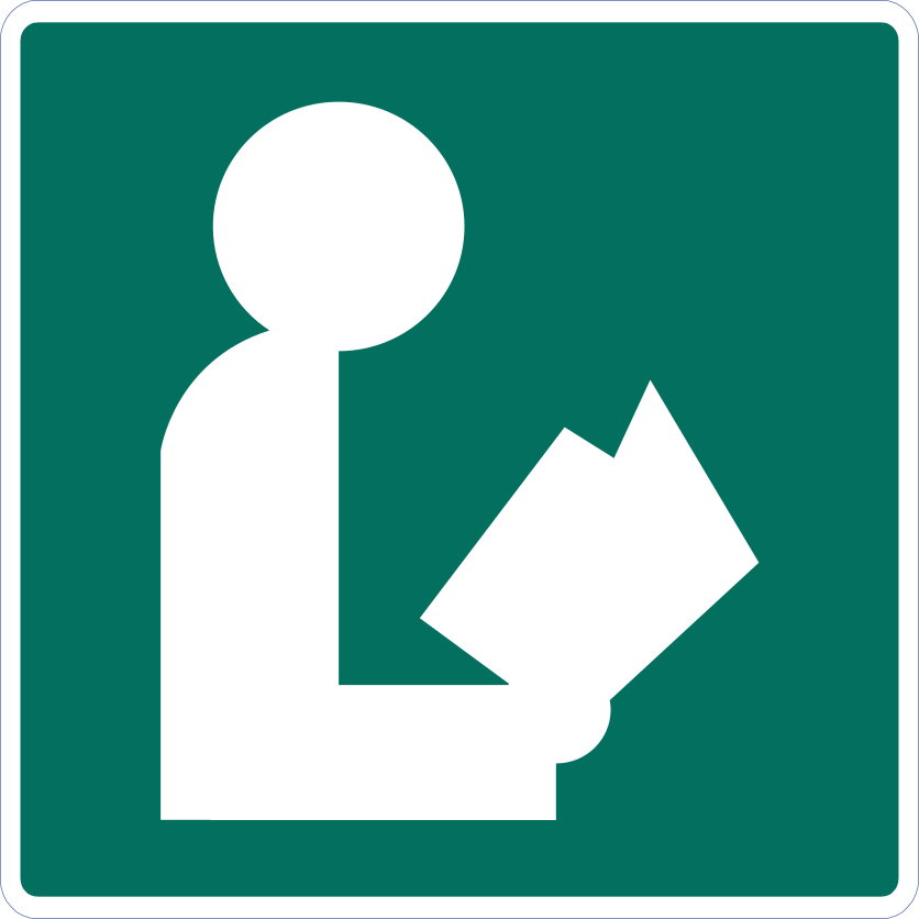 Library Sticker - 50+ Color Options!