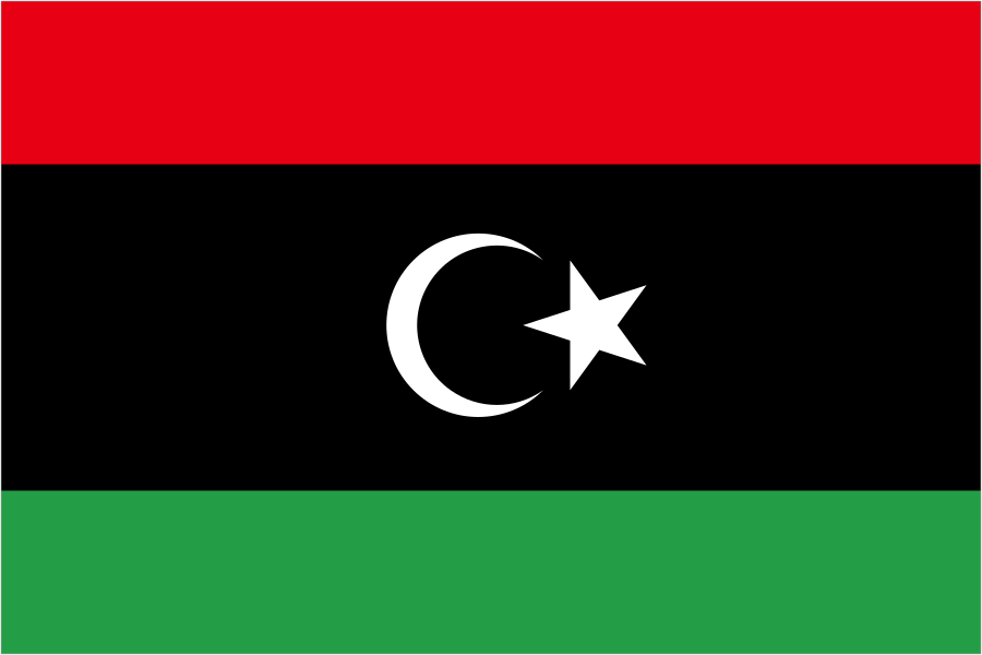 Libya Flag Sticker