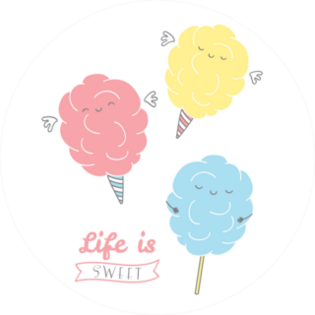 Candy & Sweet Stickers & Decals | Cute Candy Stickers