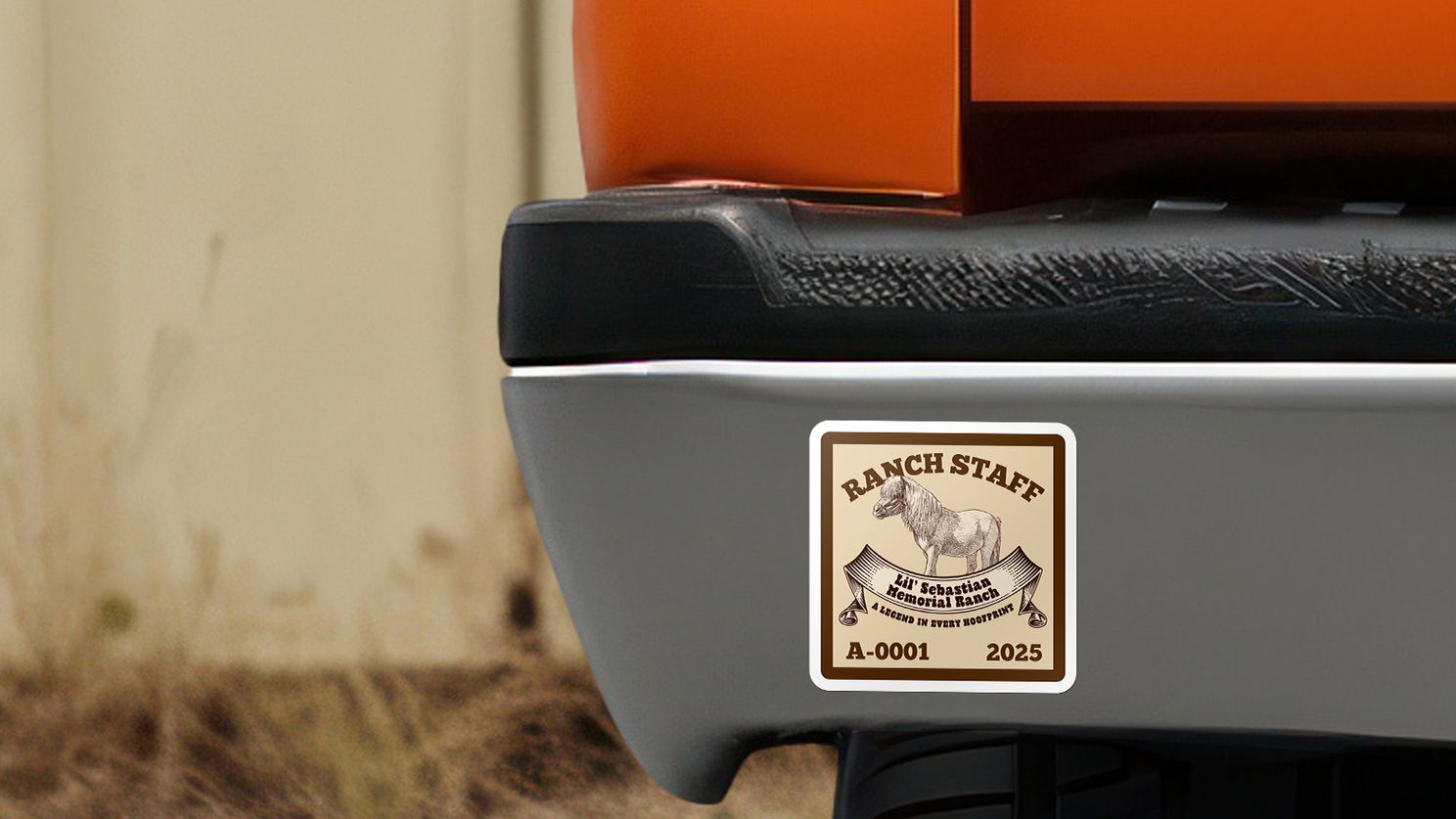 Custom Square Parking Permits | Durable & USA Made