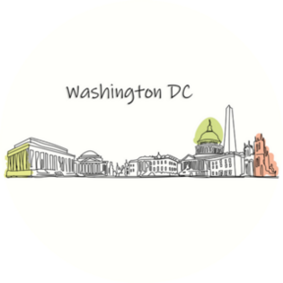 Washington DC Car Stickers and Decals