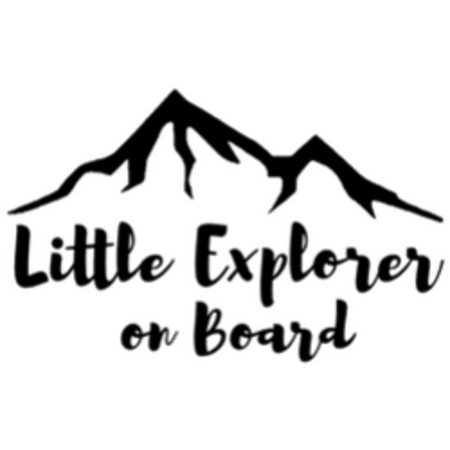 Little Explorer On Board Sticker
