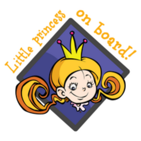 Little Princess On Board Sticker