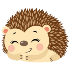 Loving Hedgehog Sticker