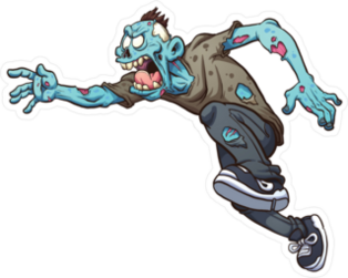 Zombie Car Stickers
