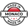 Made In Monaco Label Sticker