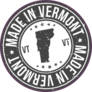 Made In Vermont State Stamp Sticker