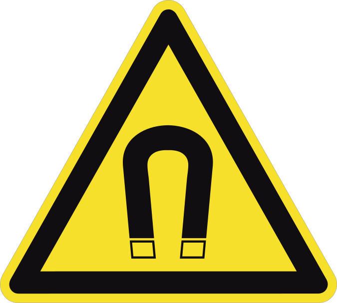 Vibrant, High-Quality Magnetic Field Sign Magnets