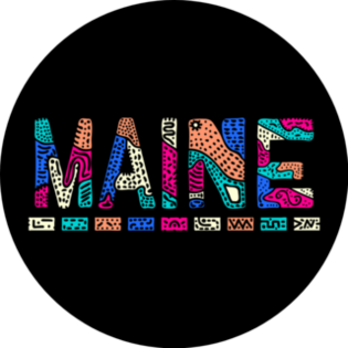 Maine Car Stickers and Decals