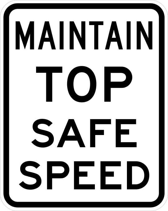 Maintain Top Safe Speed Magnet