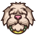 Maltese Mascot Logo Sticker