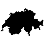 Map - Switzerland Sticker