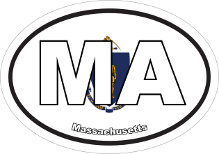 Massachusetts Car Stickers and Decals