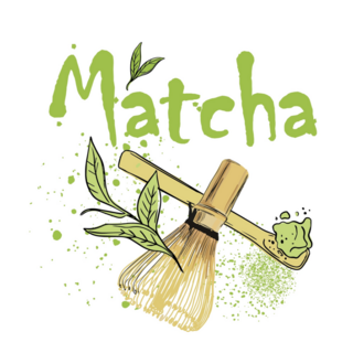 Matcha Green Tea Japanese Sticker
