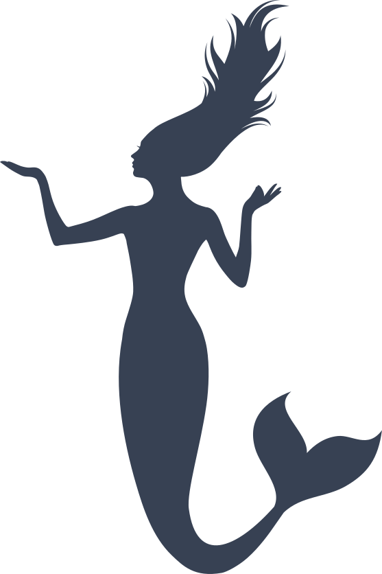 Order Your Mermaid Holding Out Hands Sticker Today - Free Shipping!