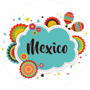 Mexico Fiesta Sticker