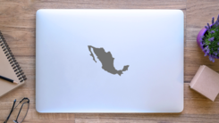 Mexico Map Sticker