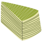 Mille Crepes Matcha Sticker