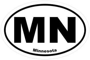 Minnesota Car Stickers and Decals