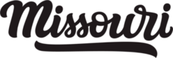 Missouri Calligraphy Sticker