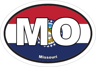 High Quality Missouri Car Stickers and Decals