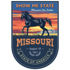 Missouri State Emblem Sticker