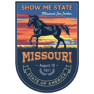Missouri State Emblem Sticker